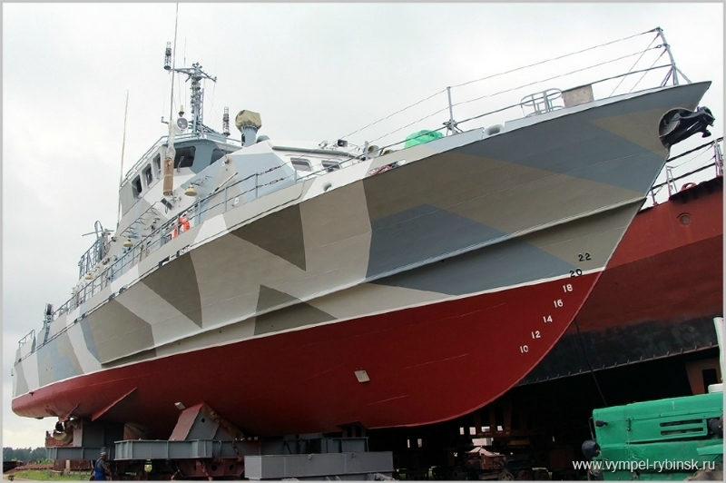Vympel Shipyard launches yet another Grachonok-class boat of Project ...