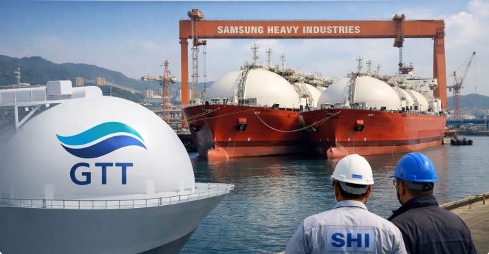 GTT wins tank design order for two 100,000 cu m VLECs at Samsung Heavy ...