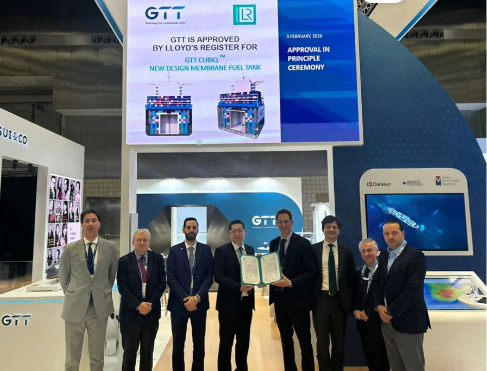 LR grants AiP for GTT’s cubic LNG fuel tank design