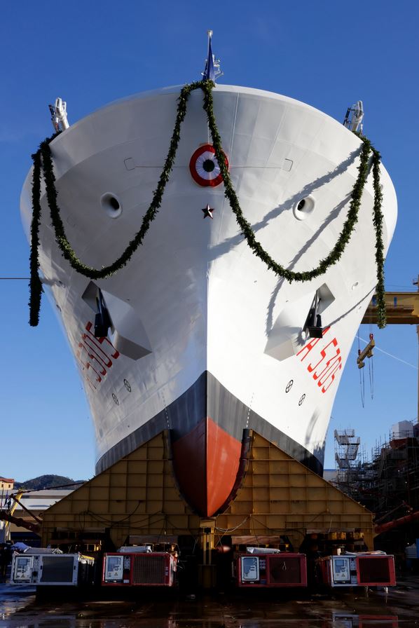 Fincantieri launches Italian Navy’s new hydro-oceanographic ship Quirinale